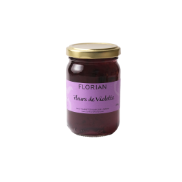 Violet flower jam, a unique creation - Confiserie Florian